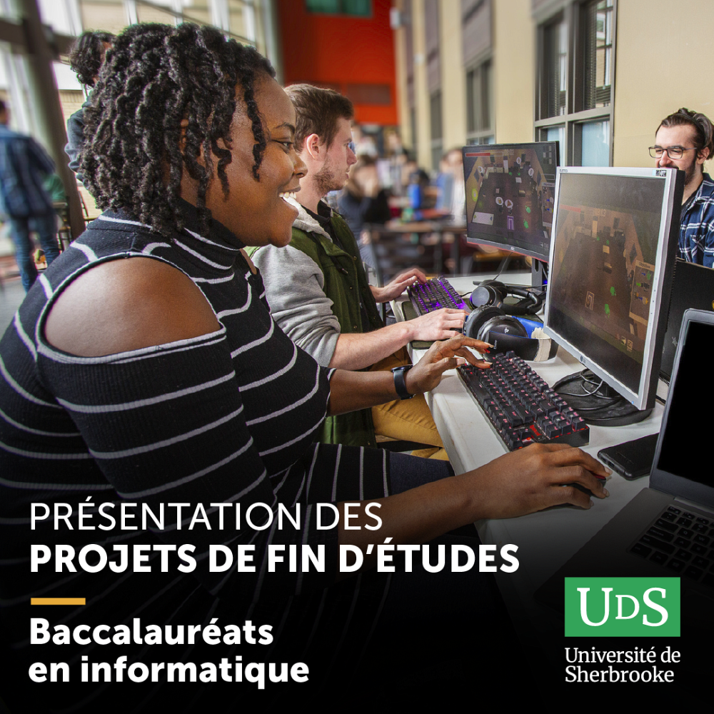 Présentation des projets de fin d’études du Département d’informatique ...