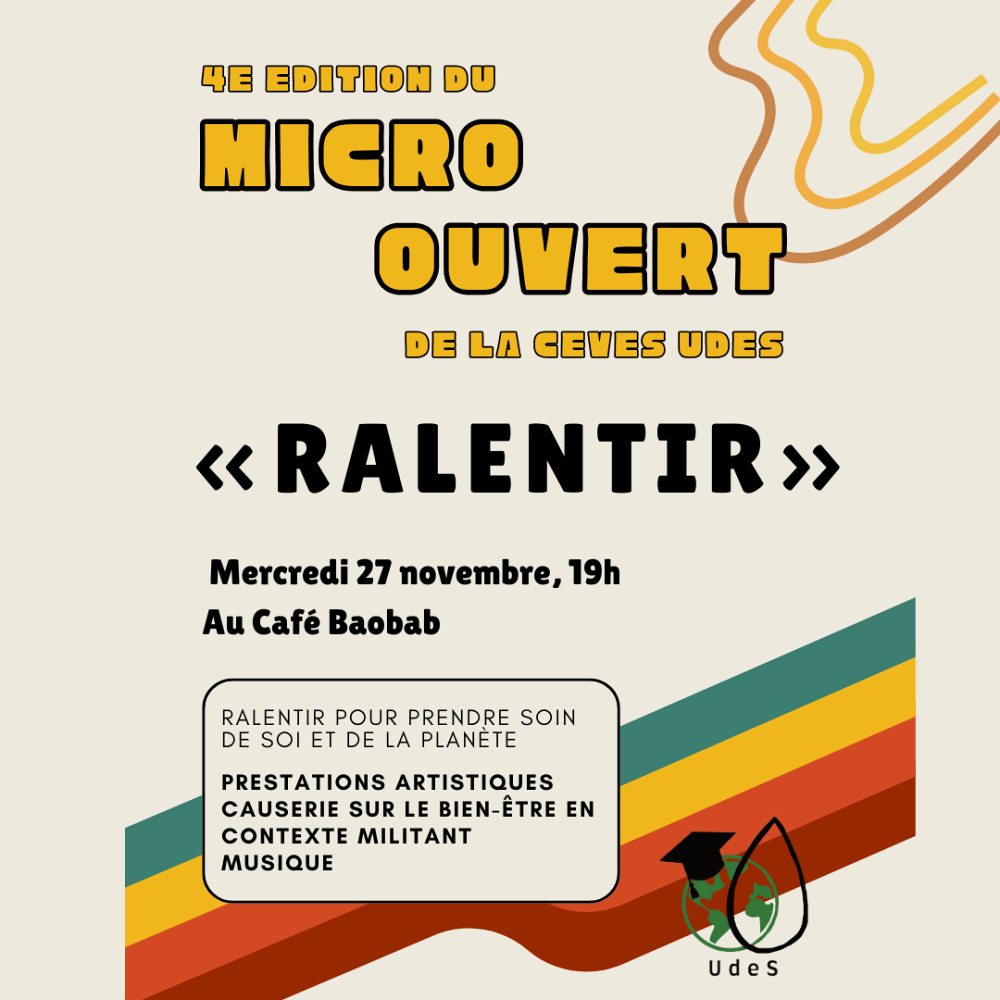 4e édition du Micro ouvert au Baobab Café - Communauté étudiante ...